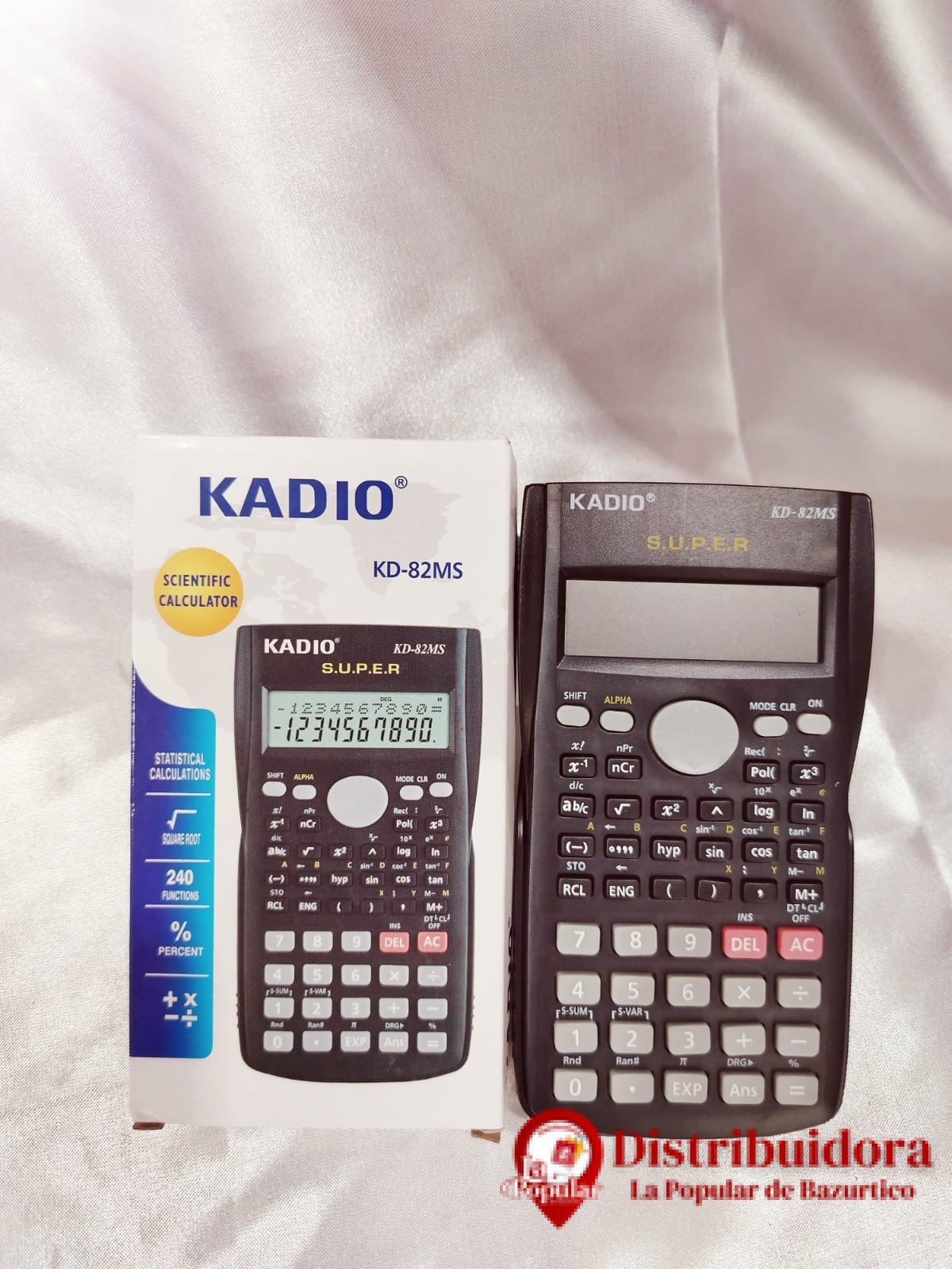 CALCULADORA CIENTIFICA 240 FUNCIONES MARCA KADIO | DISTRiBUIDORA LA ...